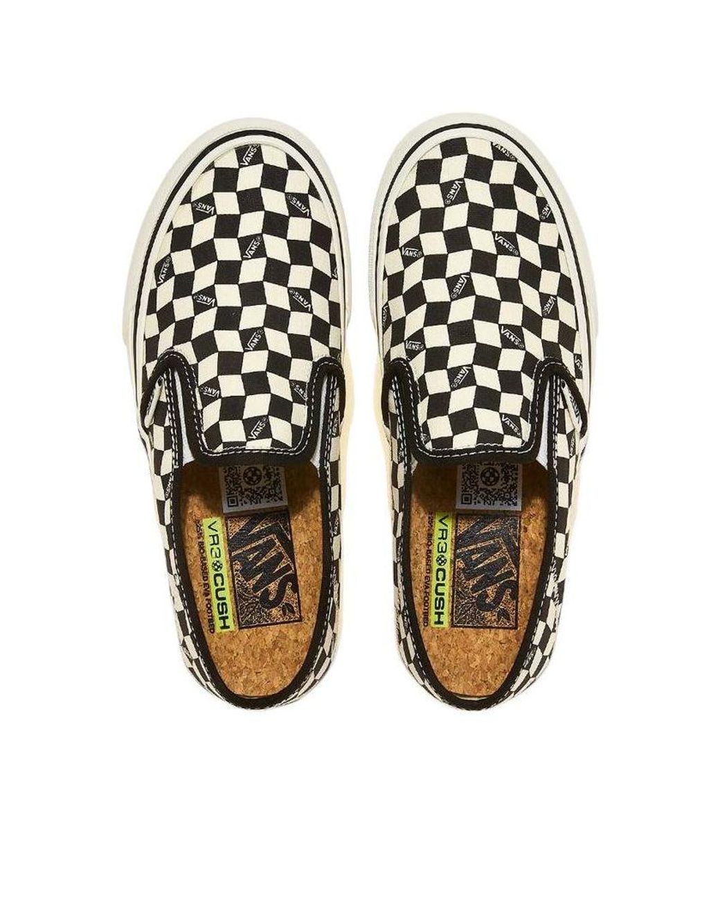 Vans Slip-On Vr3 Sf 'Checkerboard Marshmallow' in Black for Men | Lyst