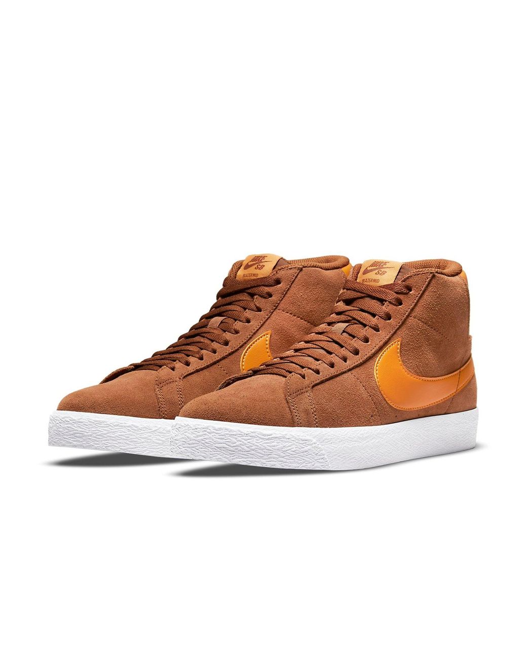Nike Zoom Blazer Mid Sb 'Pecan Light Curry' in Brown for Men | Lyst