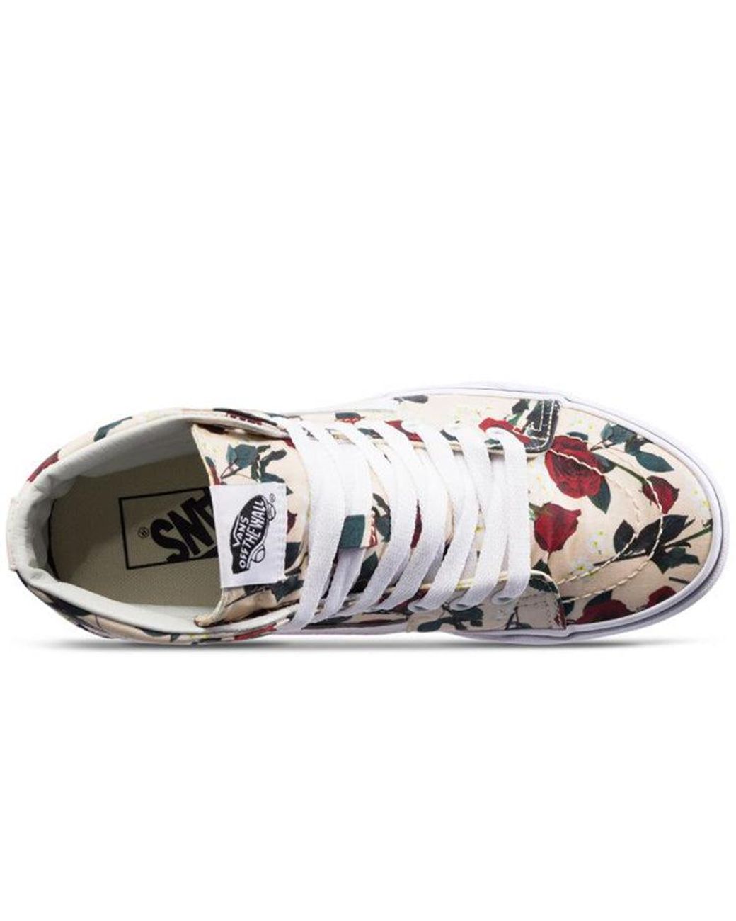 Vans Sk8-Hi 'Roses' for Men | Lyst