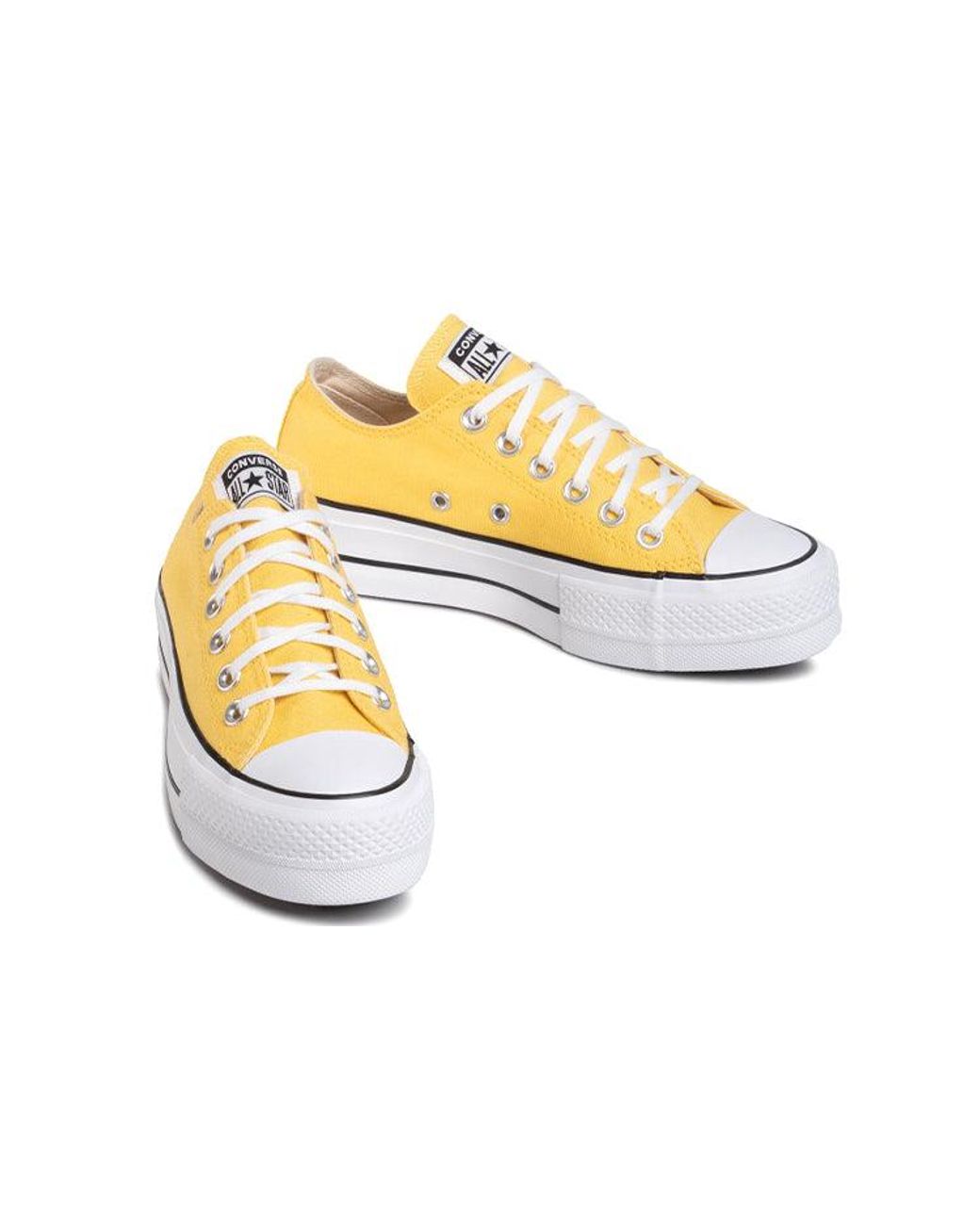 Converse (Wmns) Chuck Taylor All Star Lift Ox in White | Lyst