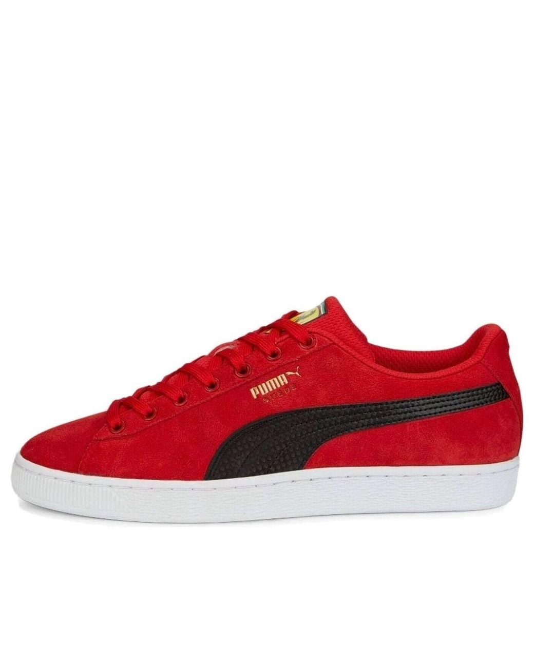 PUMA Suede X Scuderia Ferrari 'Shield in Red for Men | Lyst