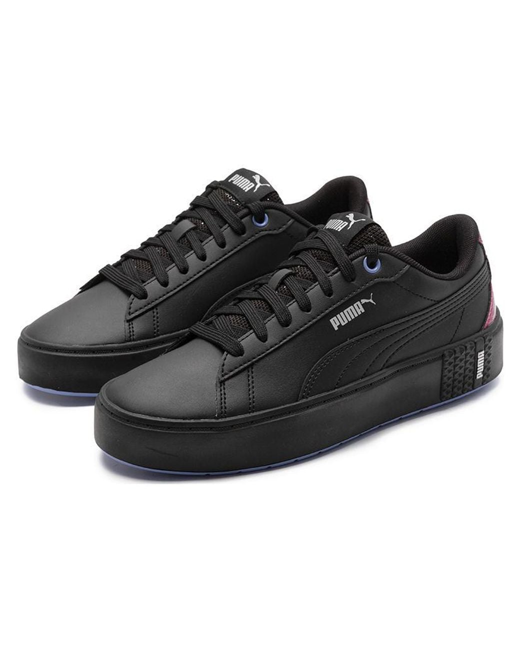 PUMA (Wmns) Smash Platform V2 Night Out in Black | Lyst