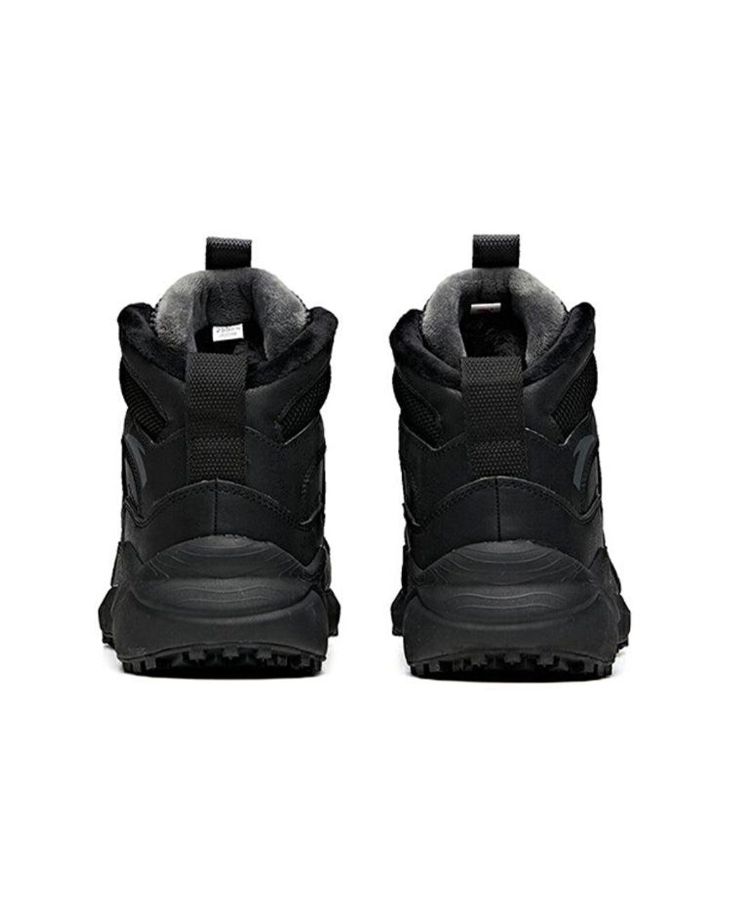 Anta Lifestyle Sport High-Top Sneakers in Black for Men | Lyst