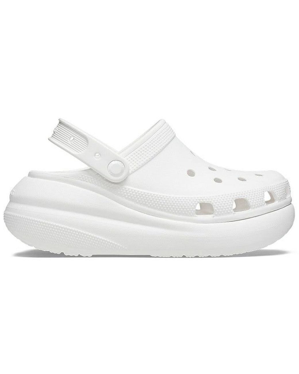 Crocs™ Classic Crush Clog in White for Men | Lyst