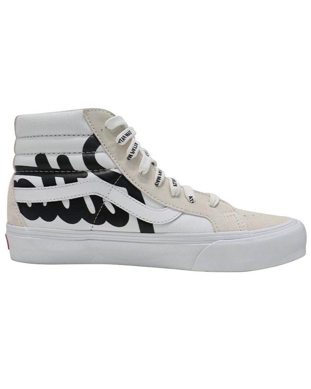 Vans Patta X Vault Sk8-Hi Reissue Vlt Lx 'Mean Eyed Cat in White for ...