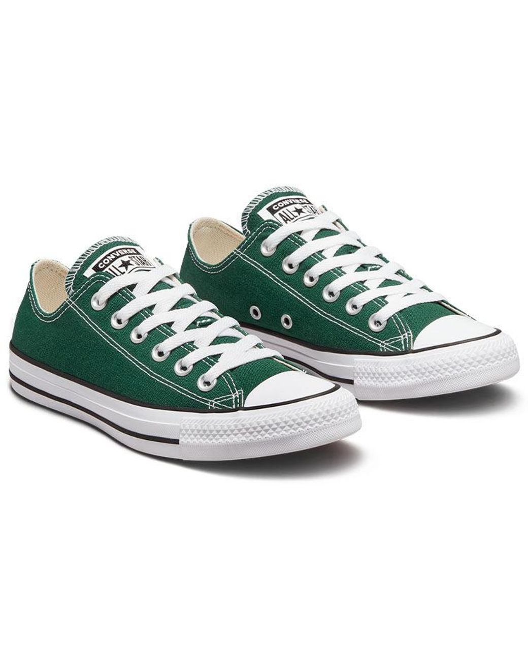 Converse Chuck Taylor All Star Low in Green for Men | Lyst