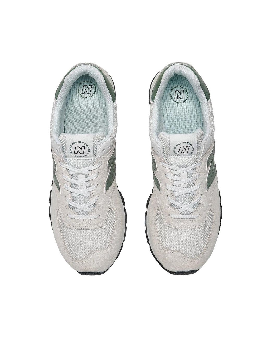 New Balance 574 Rugged in White for Men | Lyst