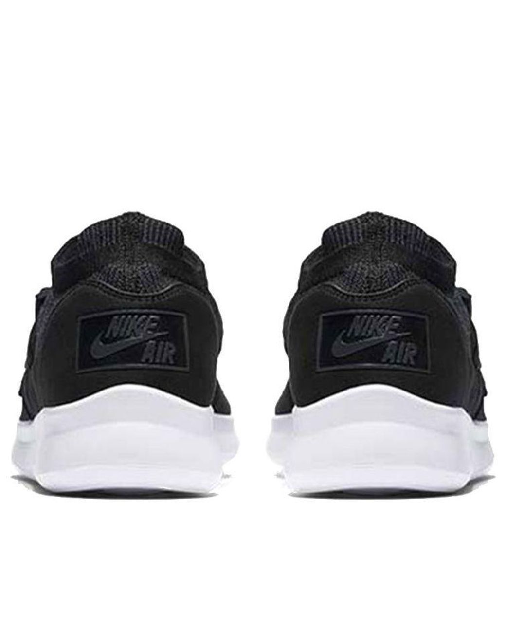 Nike Air Sock Racer Ultra Flyknit Anthracite' in Black for Men | Lyst