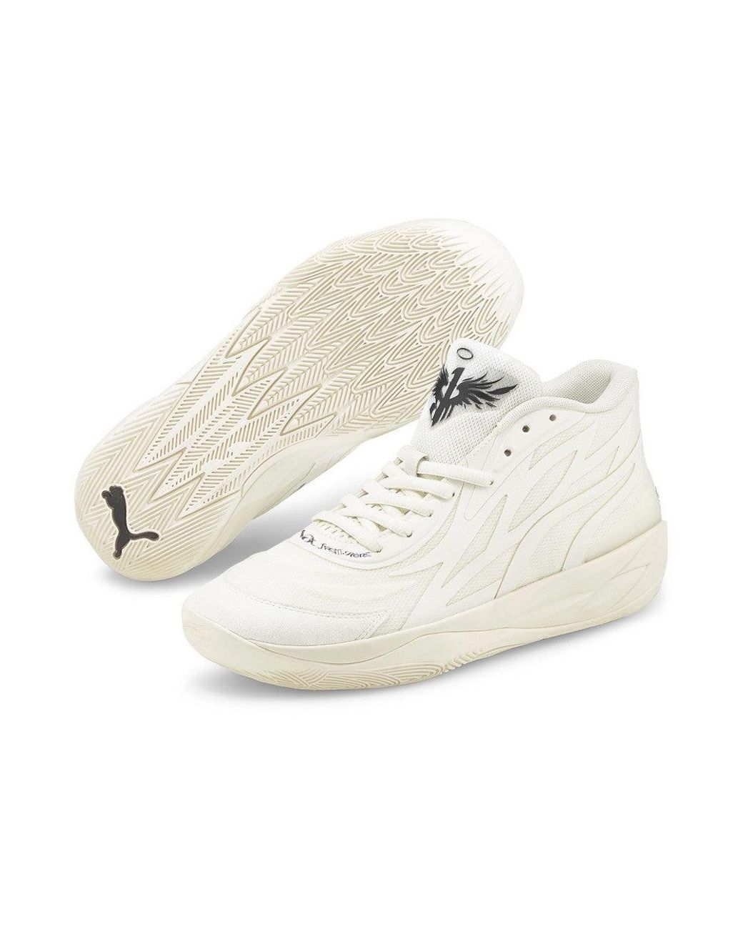 PUMA Mb.02 Lamelo Ball 'Whispers' in White for Men | Lyst