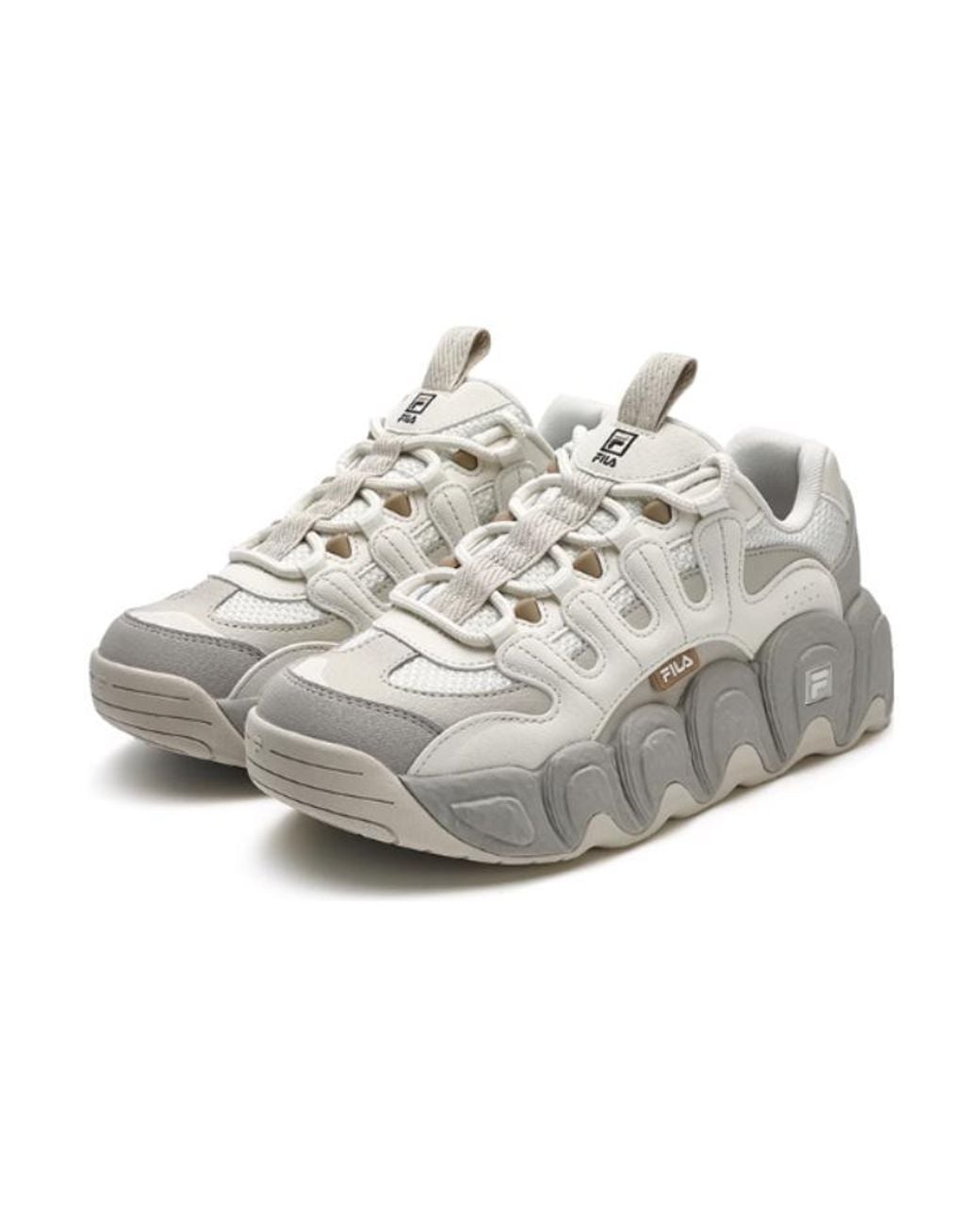 Fila (Wmns) Croissant Chunky Sneakers in Gray | Lyst