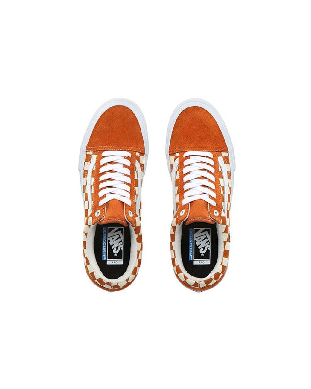 Vans Old Skool Pro 'Golden Oak Checkerboard' in Brown for Men | Lyst
