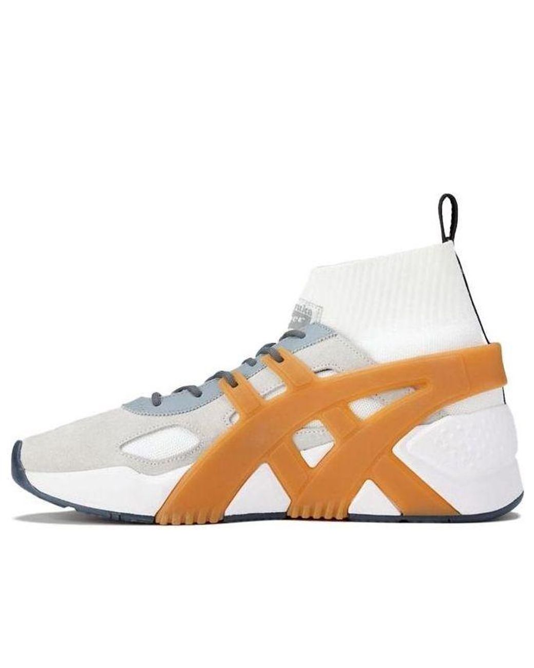 Onitsuka Tiger Big Logo Trainer 2.0 Sock Tan' in White for Men | Lyst