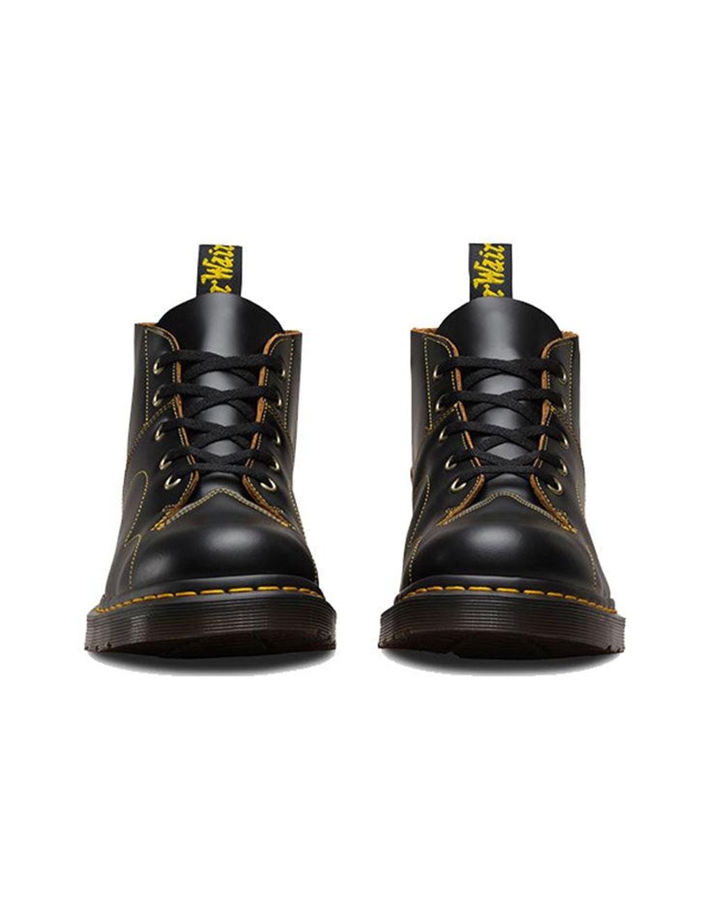 Dr. Martens Church Retro 5 Martin Boots Couple Style in Black for Men ...