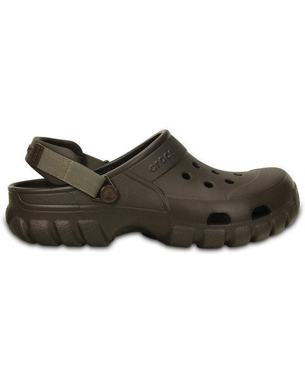 Crocs™ Minimalistic Wear-Resistant Cozy Sports Sandals in Brown for Men ...