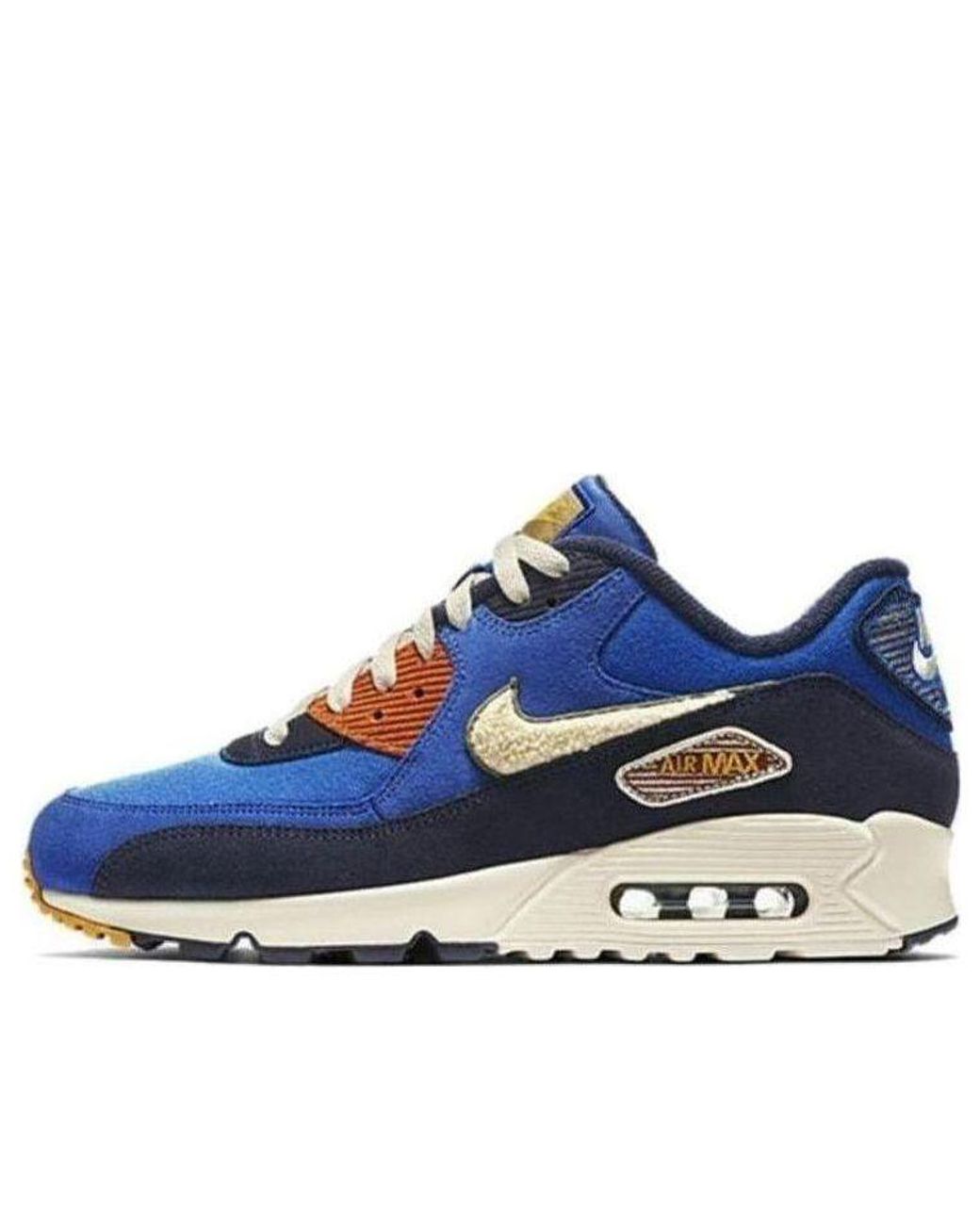 Nike Air Max 90 Premium Se 'Game Royal Light Cream' in Blue for Men | Lyst