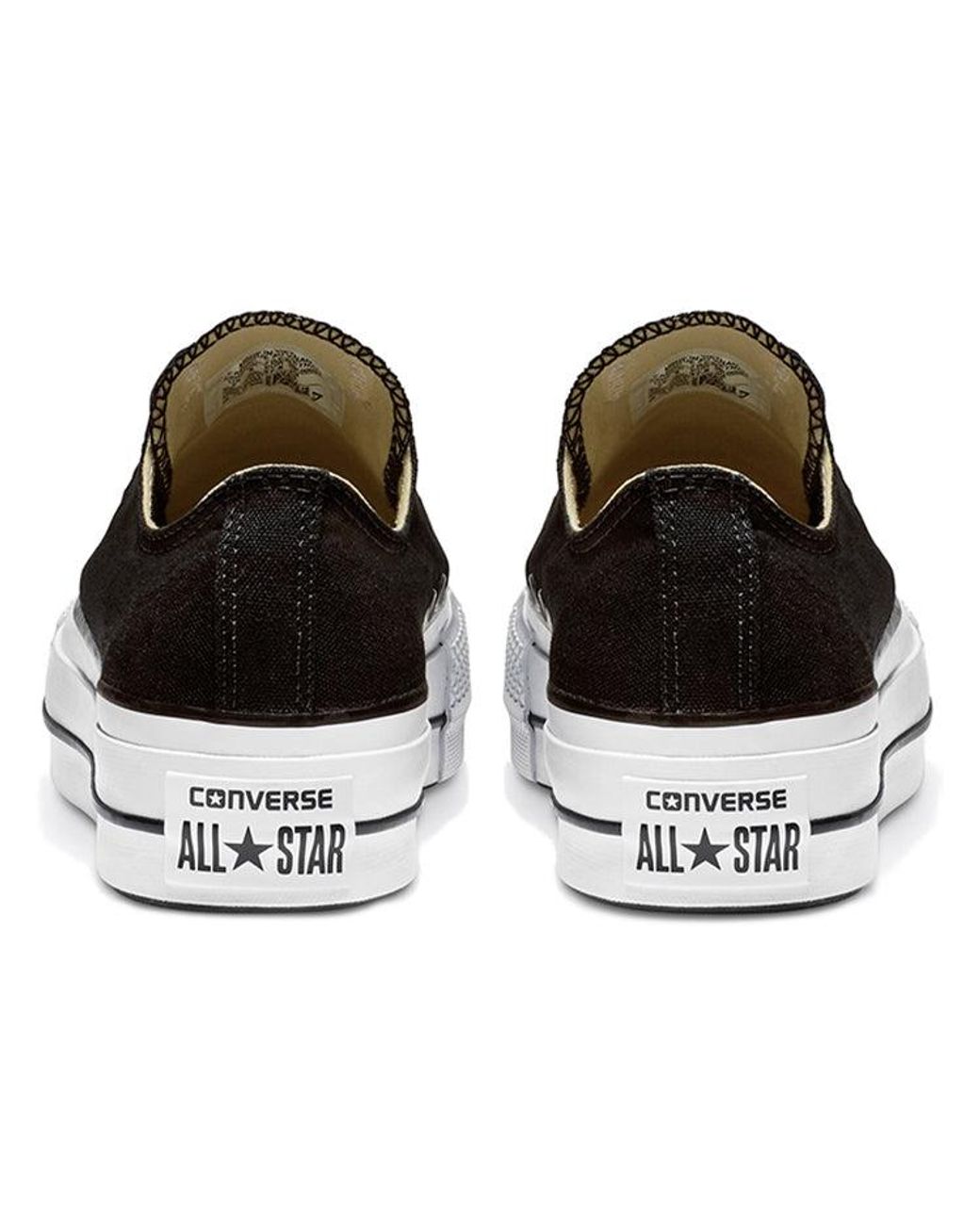 Converse (Wmns) Chuck Taylor All Star Lift Ox in Black | Lyst