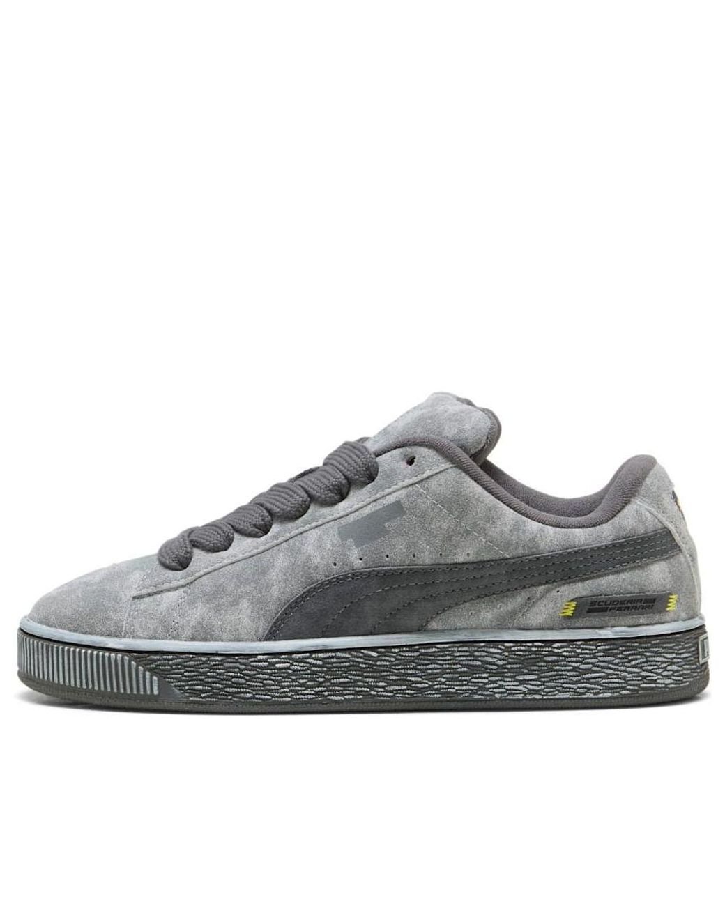 PUMA X Scuderia Ferrari Suede Xl 'Desert Sun Pack' in Gray for Men | Lyst