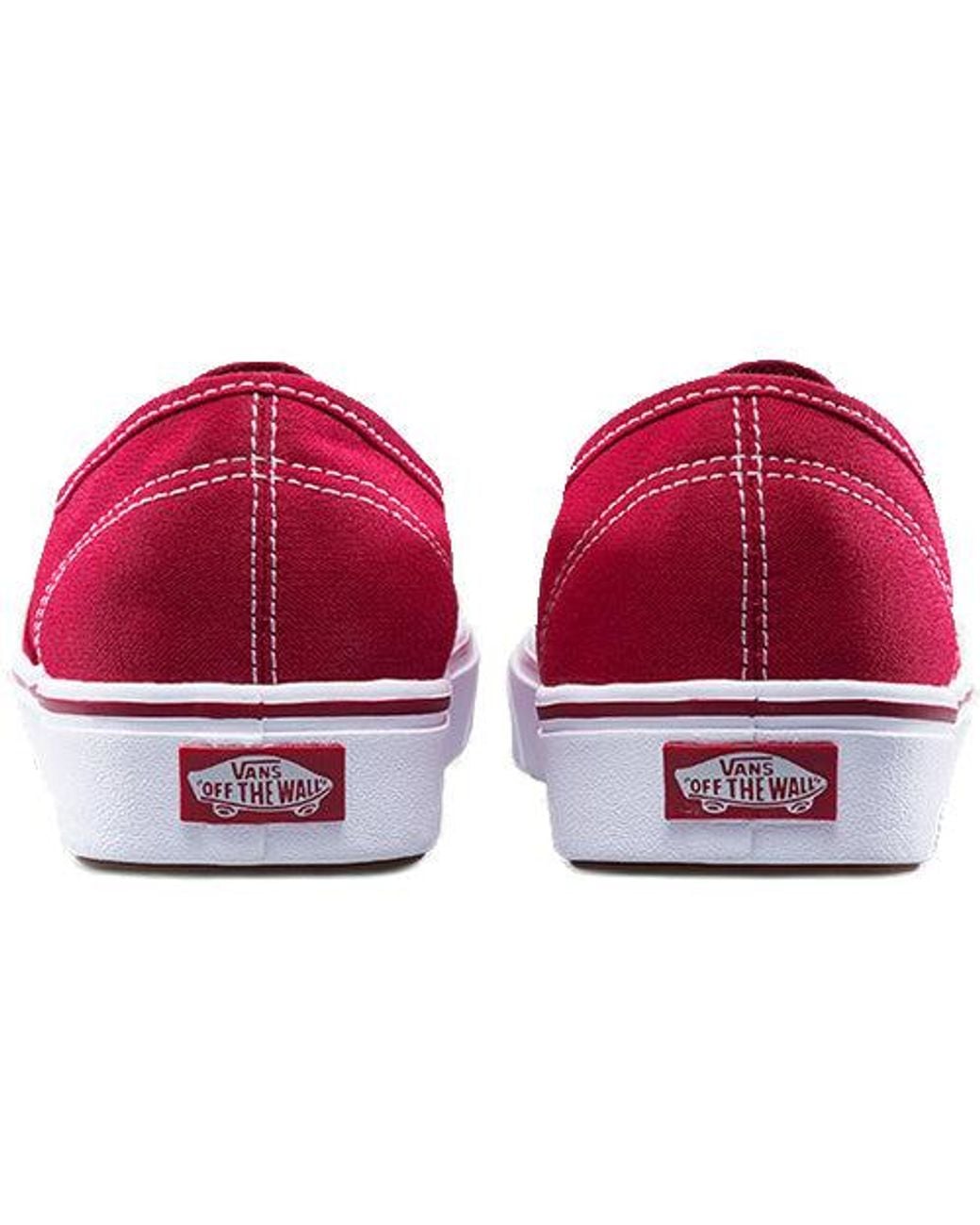 Vans Comfycush Authentic 'Racing' in Red for Men | Lyst