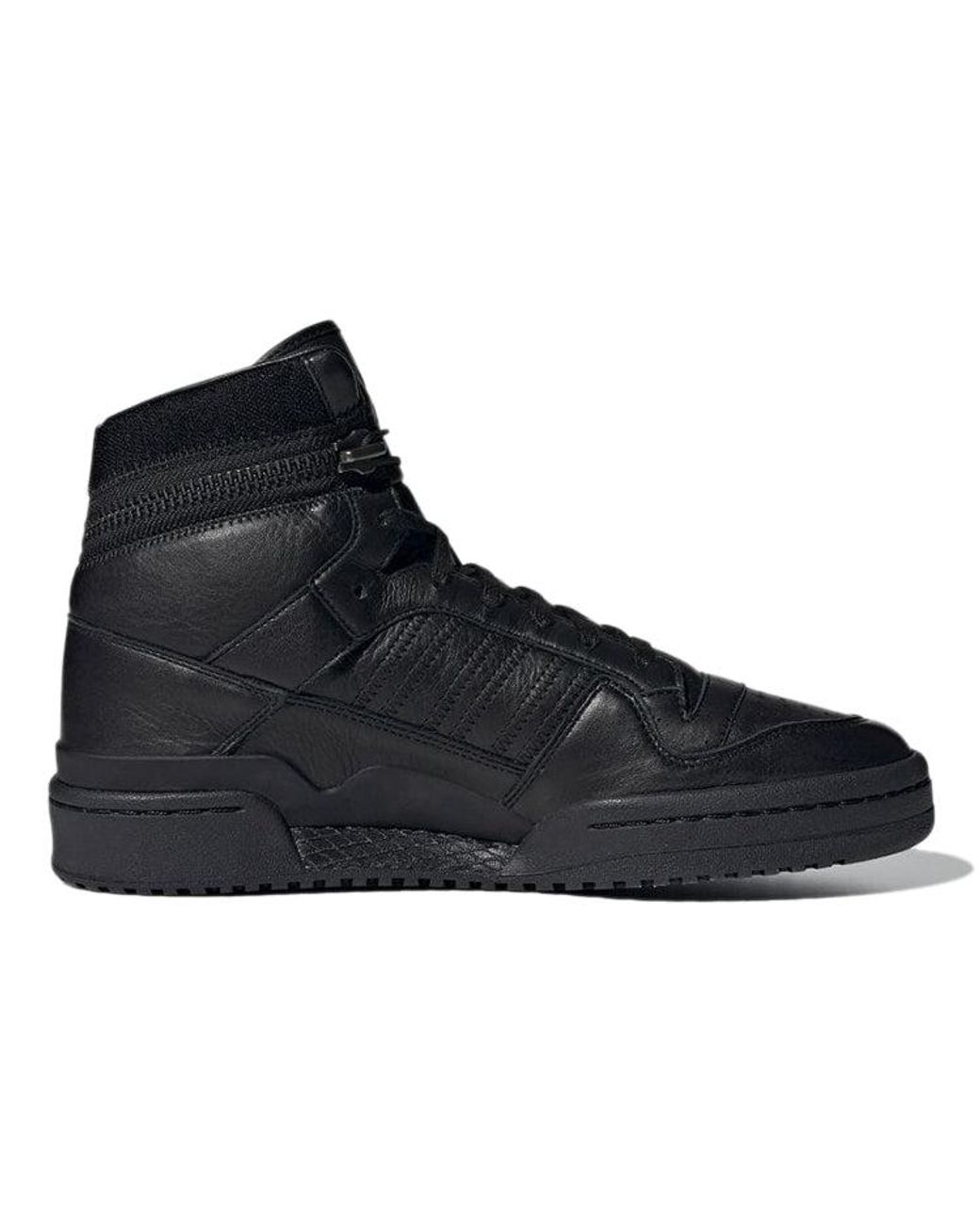 adidas Y-3 Forum Hi Og 'Triple' in Black for Men | Lyst