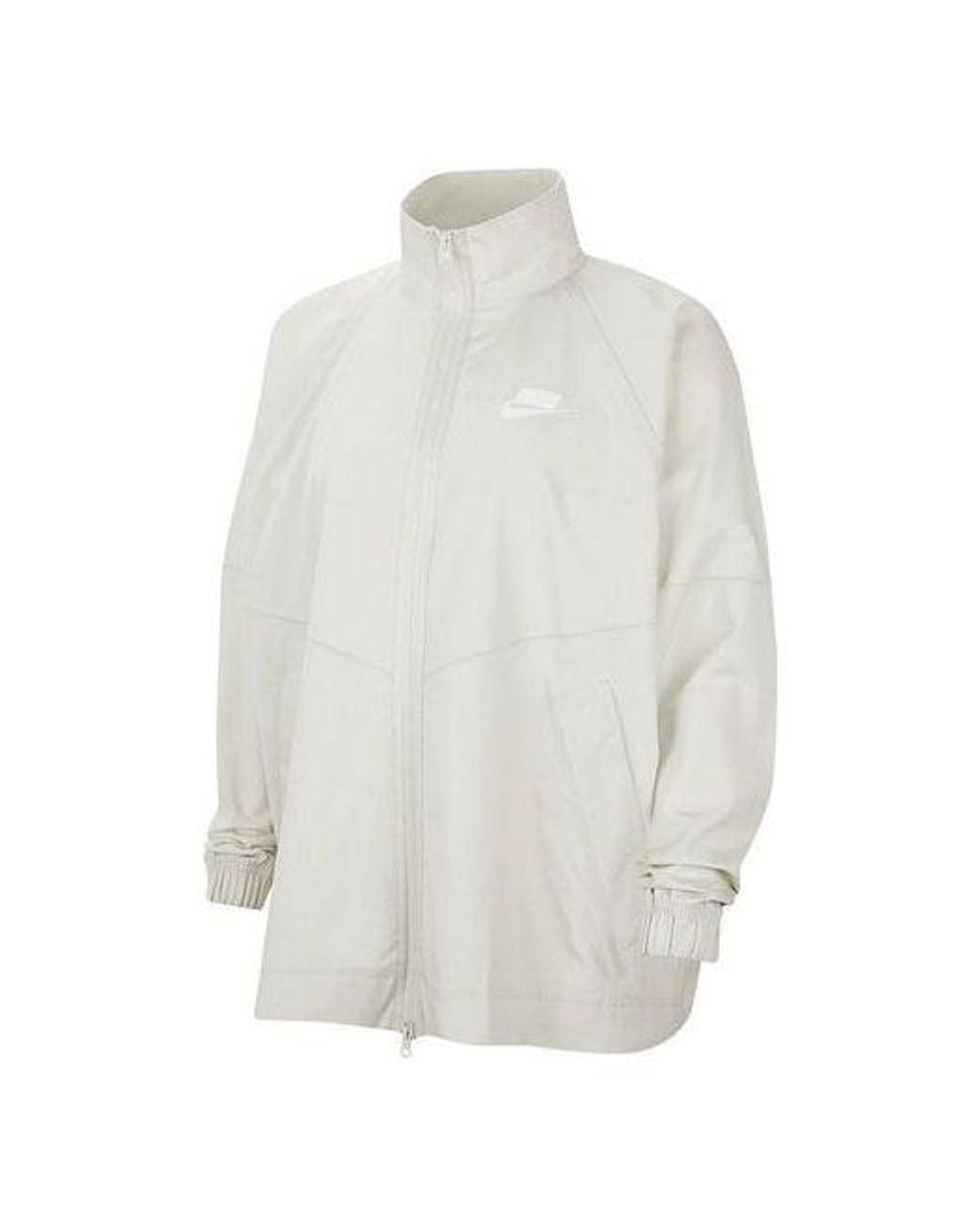 Nike (Wmns) Sportswear Jacket in White | Lyst