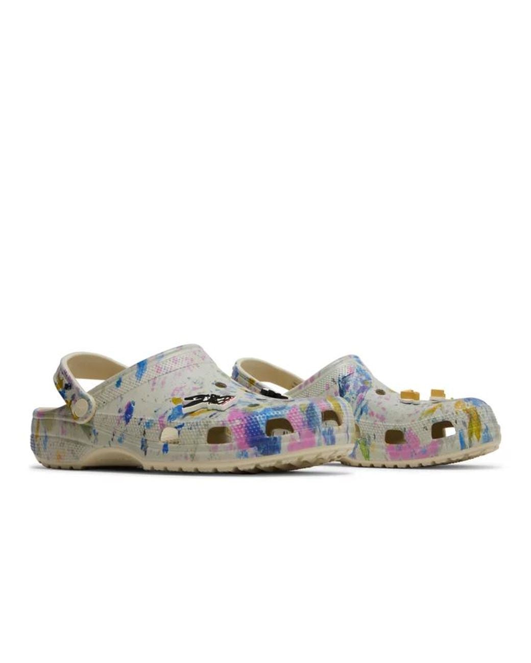 Crocs™ Awake Ny X Classic Clog 'Paint Drip' in Blue for Men | Lyst