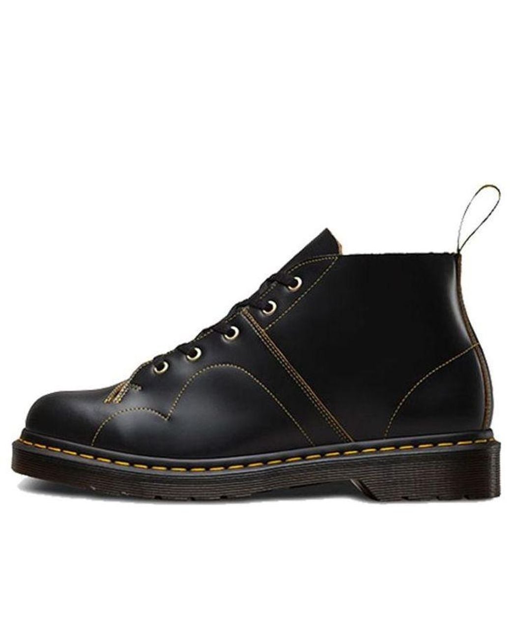 Dr. Martens Church Retro 5 Martin Boots Couple Style in Black for Men ...