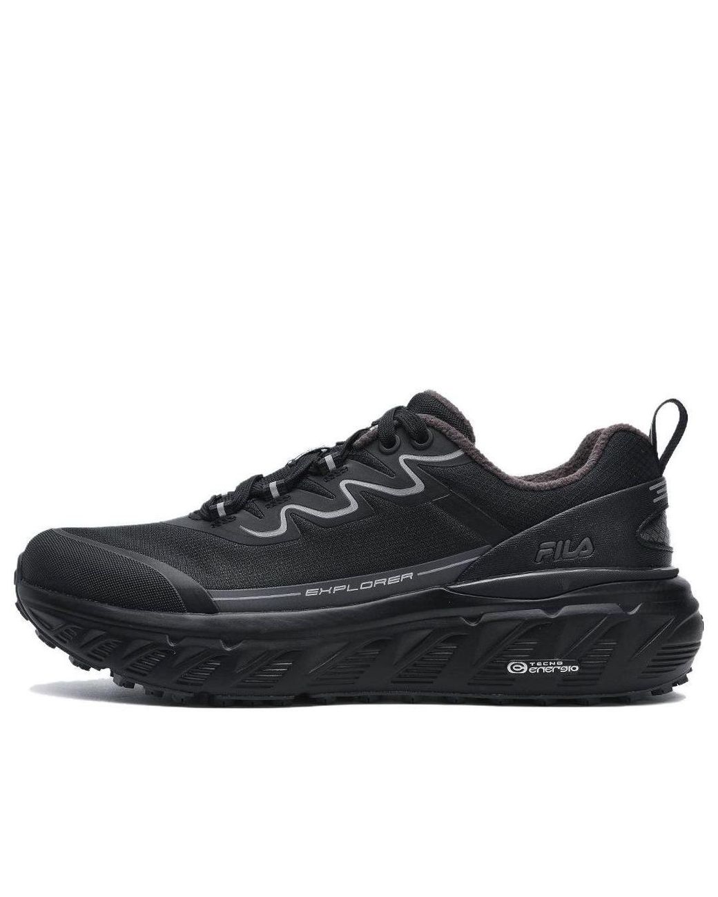 Fila Explorer Running Shoes in Black for Men | Lyst