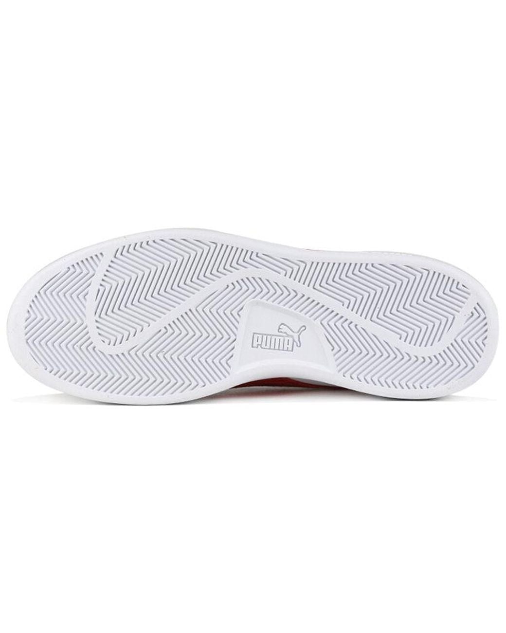PUMA Smash V2 Mid L in White for Men | Lyst