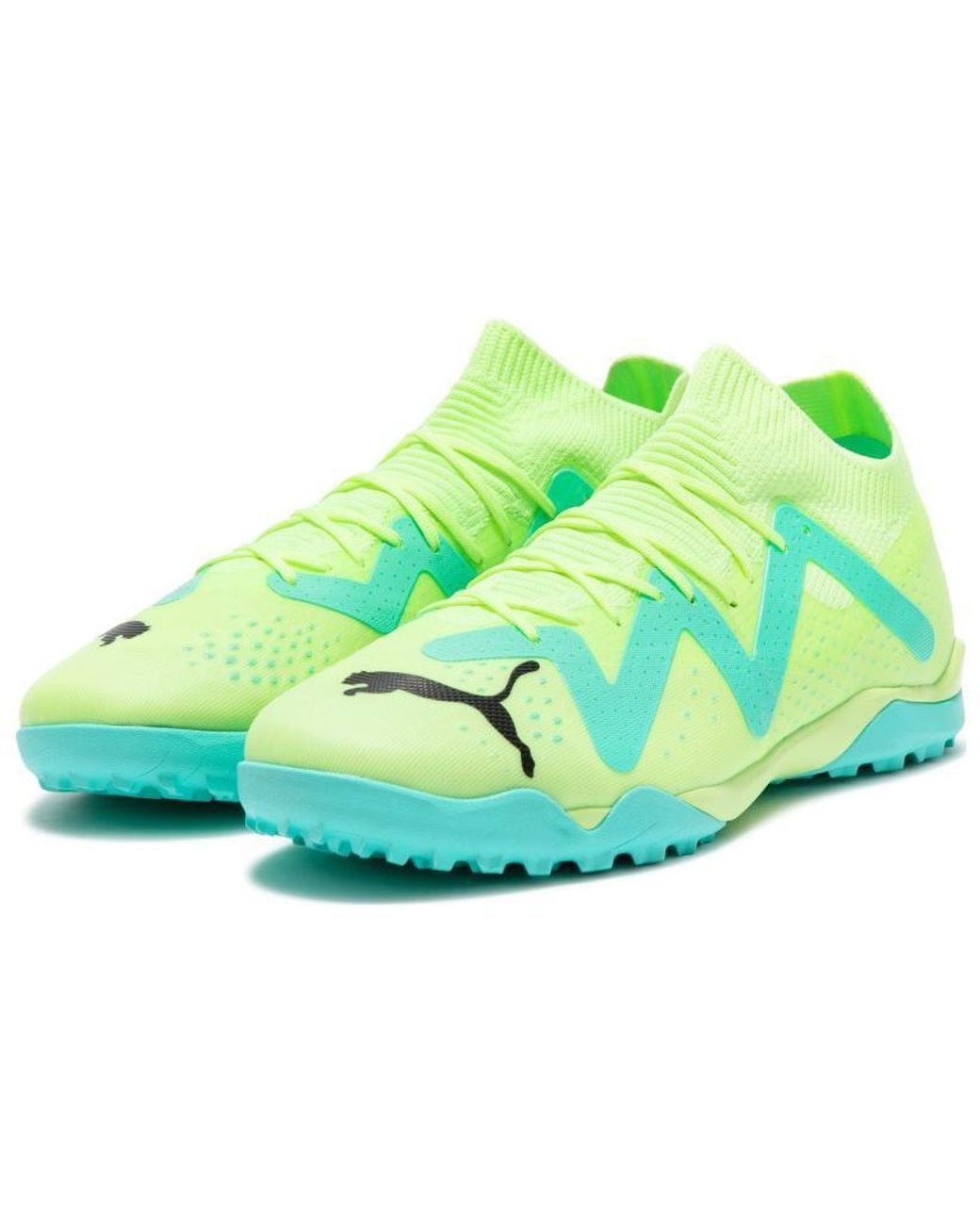 PUMA Future Match Tt Football Boots 'Electric Peppermint' in Blue for ...
