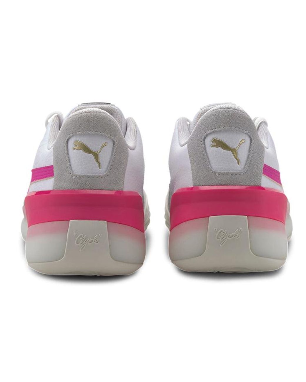 PUMA Clyde Hardwood Glow' in Pink for Men | Lyst
