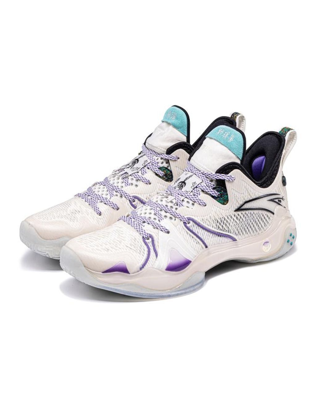 Anta X Courtman Shock Wave 4 Pro in White for Men | Lyst