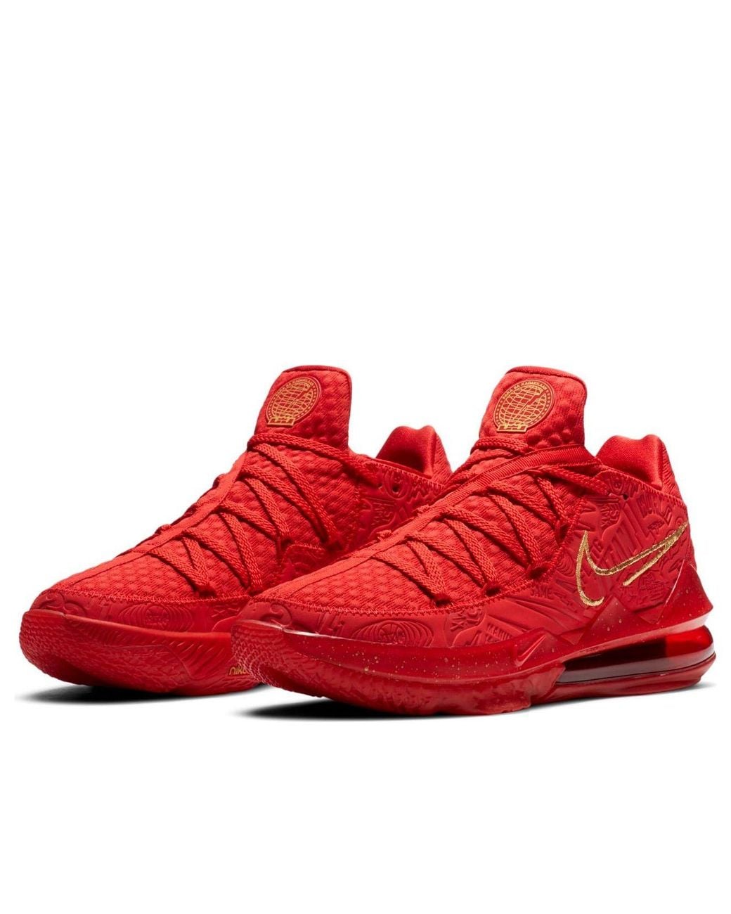 Nike Titan X Lebron 17 Low 'Agimat' in Red for Men | Lyst