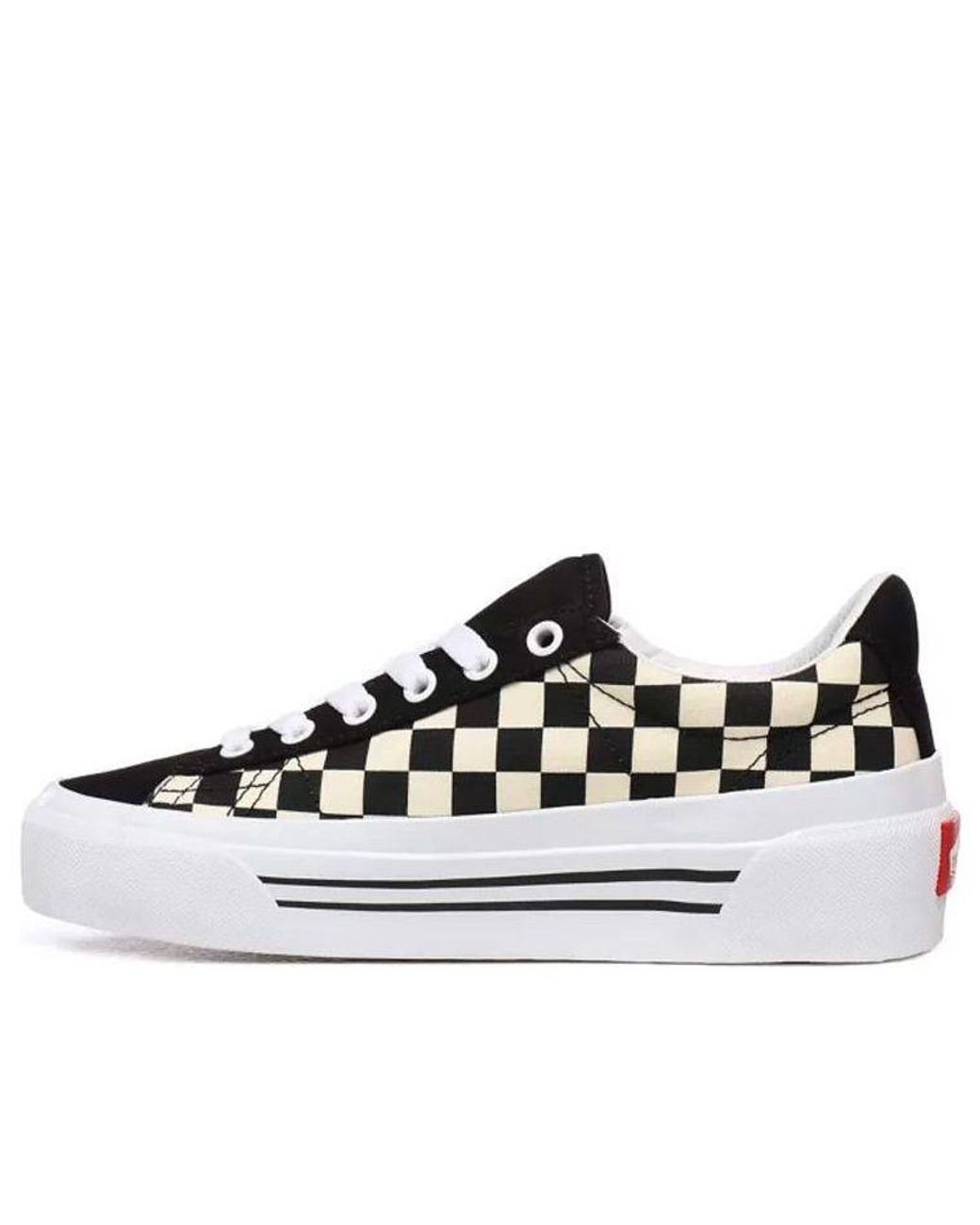 Vans Checkerboard Sid Ni in White for Men | Lyst