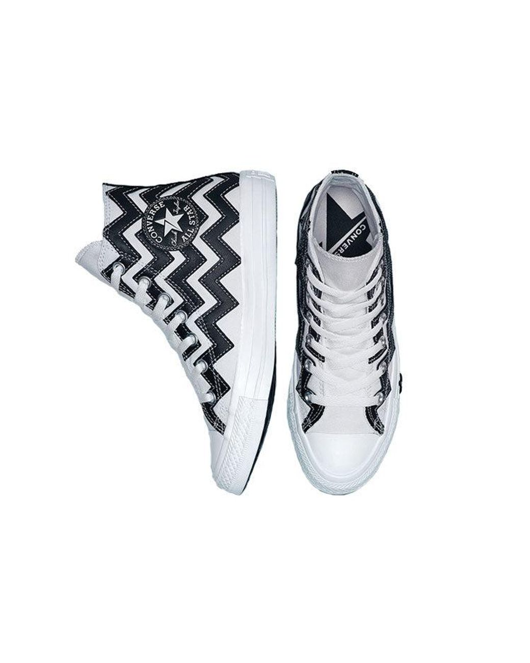 Converse (Wmns) Chuck Taylor All-Star Mission-V High in Black | Lyst