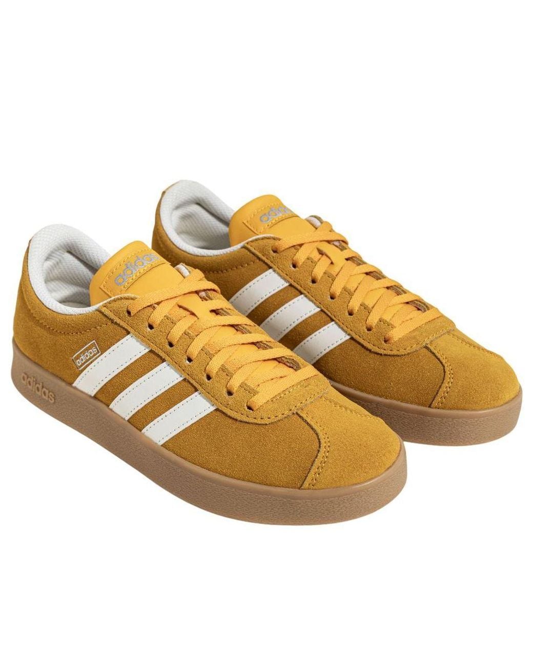 adidas Vl Court Classic Gum' in Yellow for Men | Lyst UK