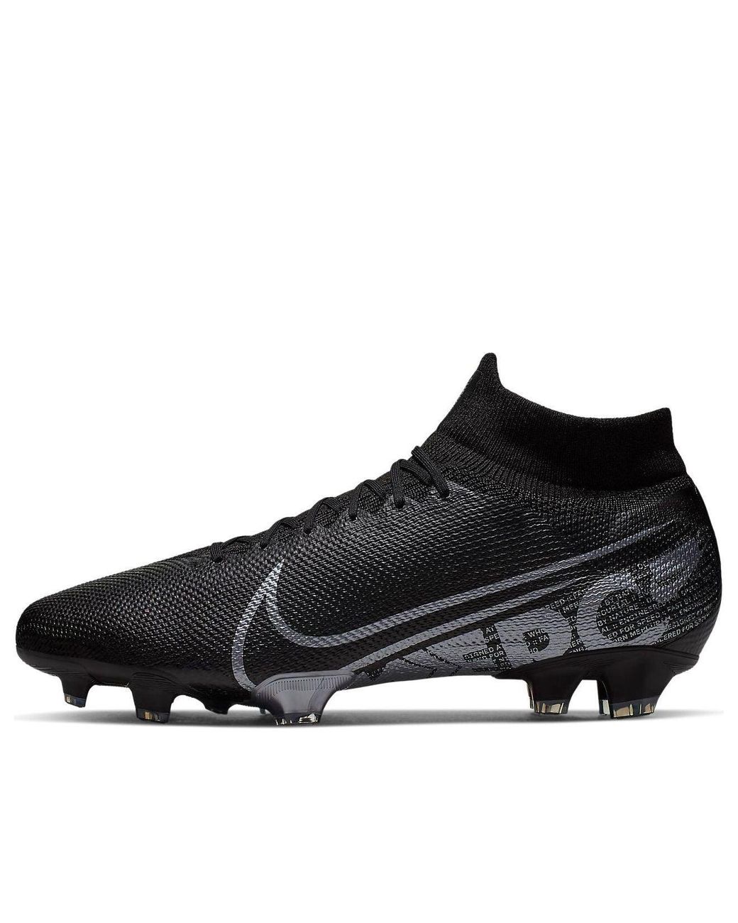 Nike Mercurial Superfly Pro Fg Metallic Cool' in Black for Men | Lyst