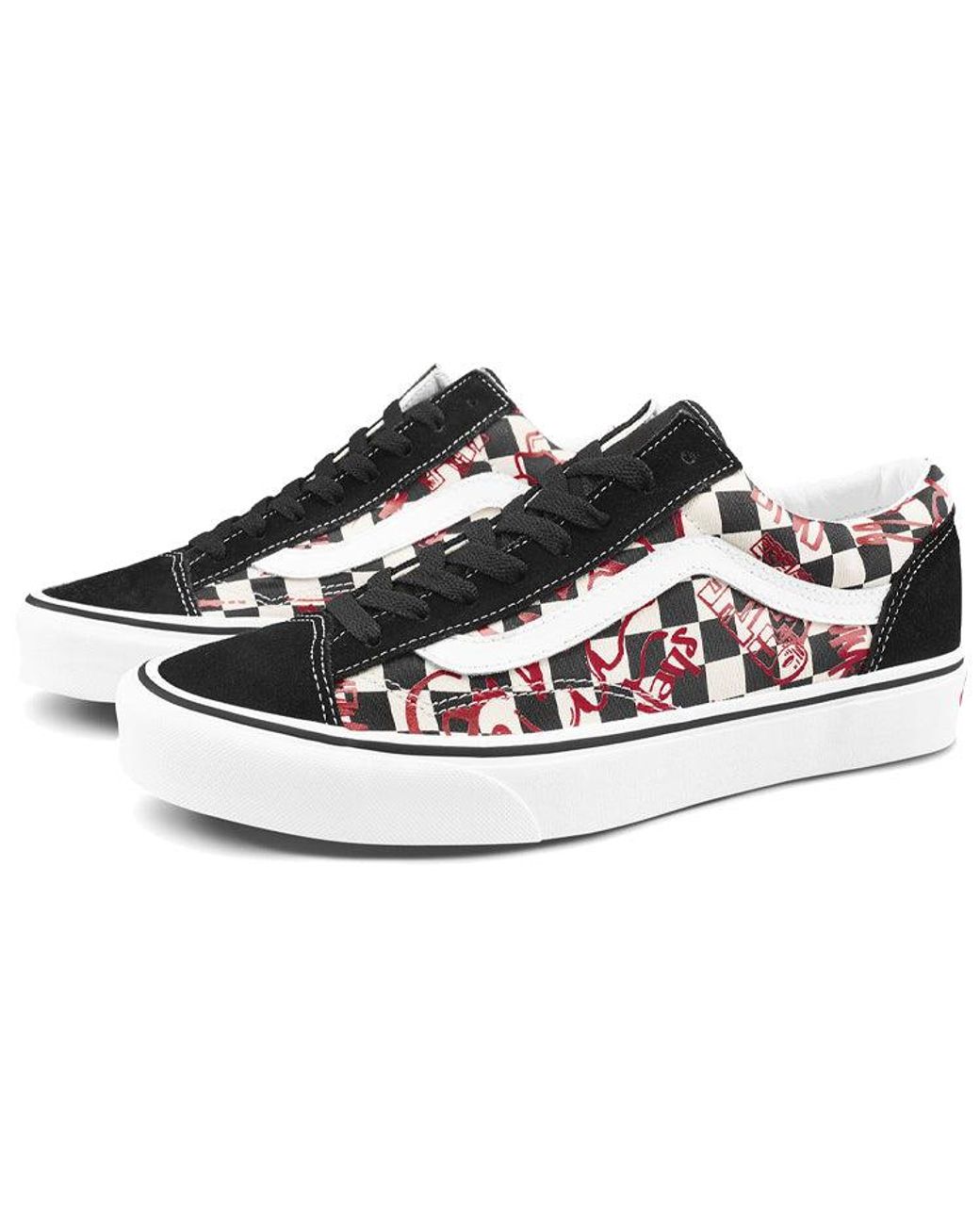 Vans Style 36 'Checkerboard' in White for Men | Lyst