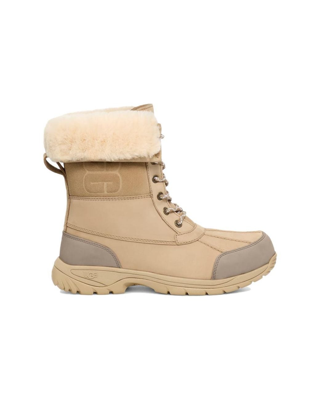 UGG Butte Logo Boot 'Mustard Seed' in Natural for Men | Lyst