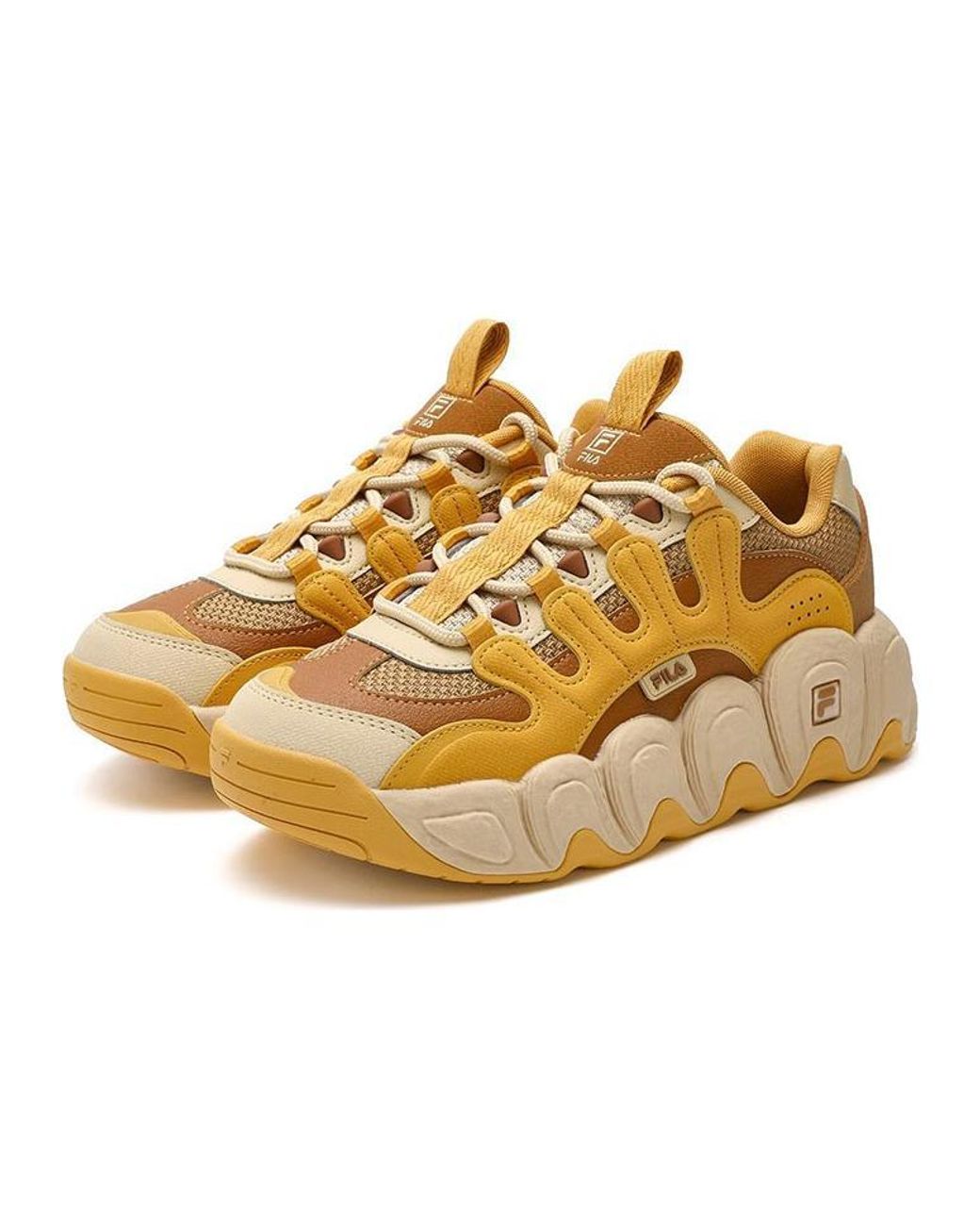 Fila (Wmns) Croissant Chunky Sneakers in Metallic | Lyst