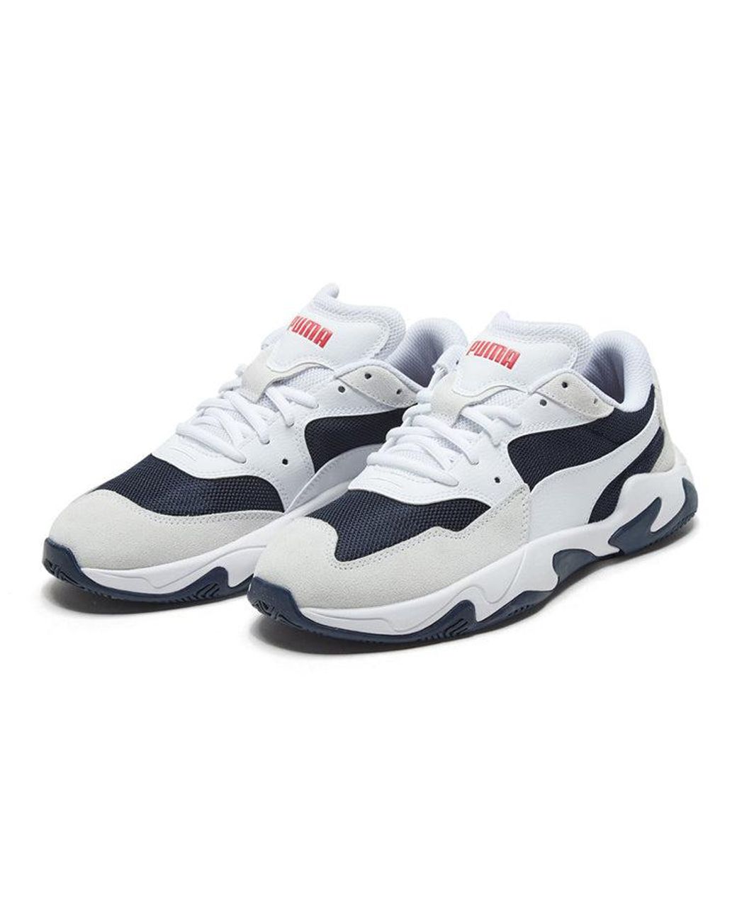 PUMA Storm Adrenaline Low Casual Sneakers Shoes in Blue for Men | Lyst