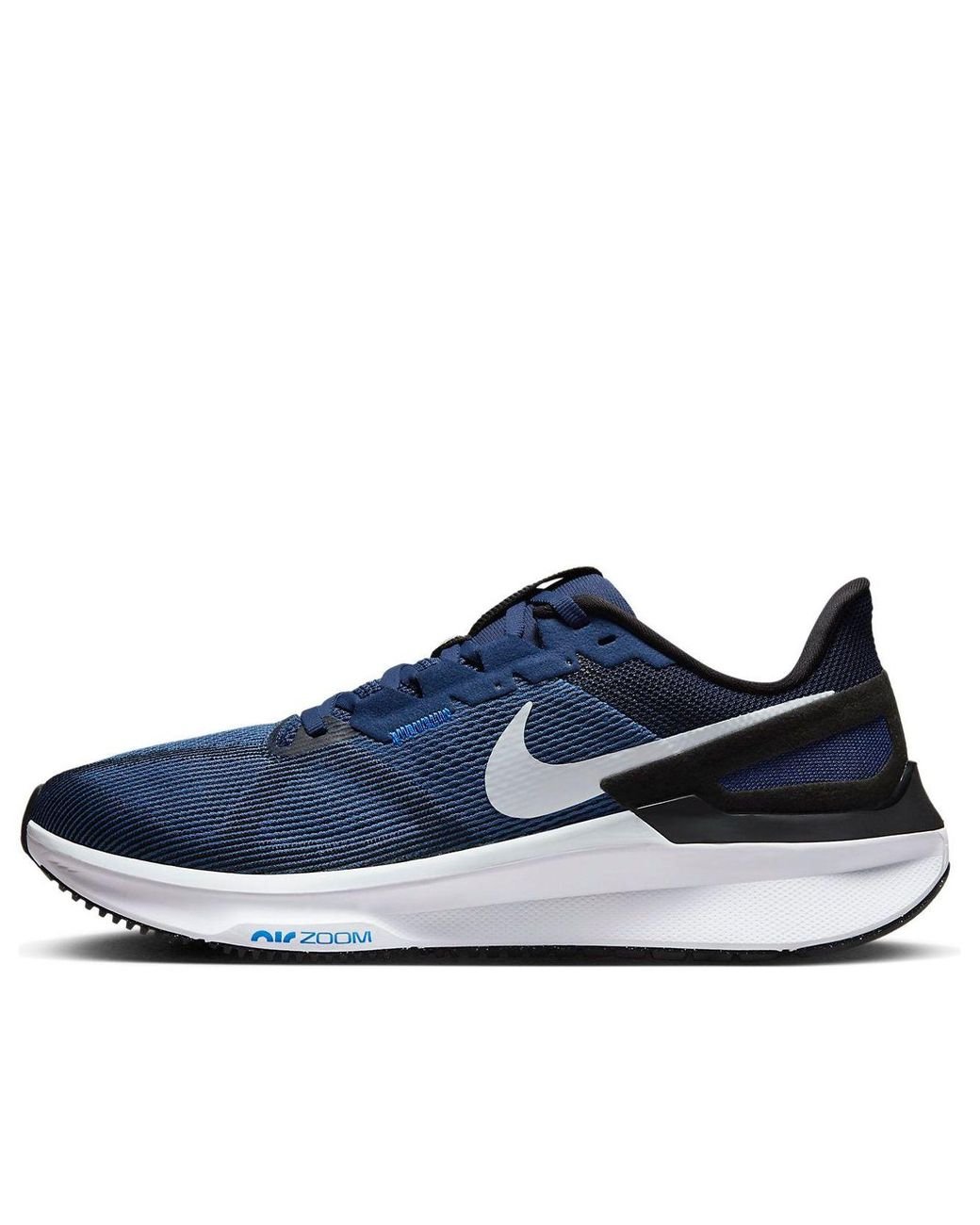 Nike Air Zoom Structure 25 'Midnight Platinum' in Blue for Men | Lyst