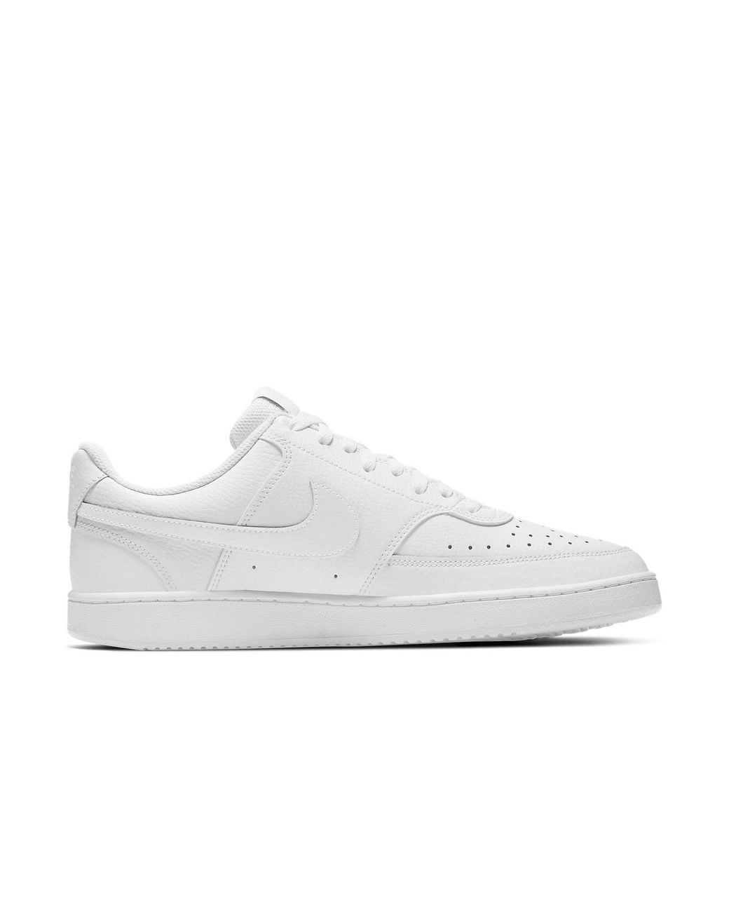 Nike Court Vision Low 'Triple' in White for Men | Lyst