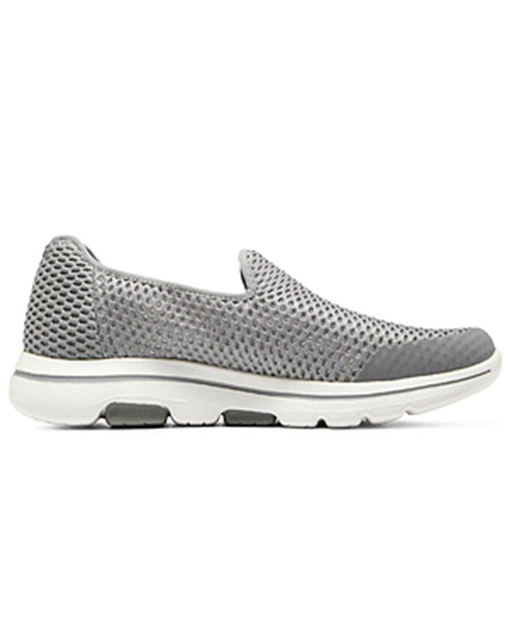 Skechers Go Walk Shoes in Gray for Men | Lyst