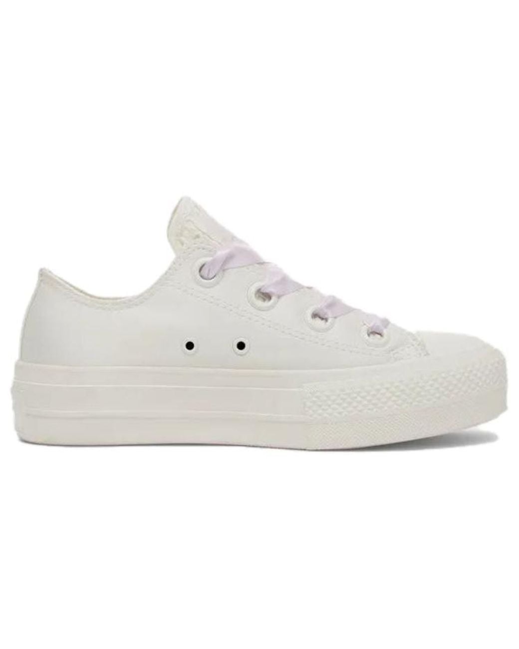 Converse (Wmns) Chuck Taylor All Star Lift Platform 'Matte Satin Ivory ...