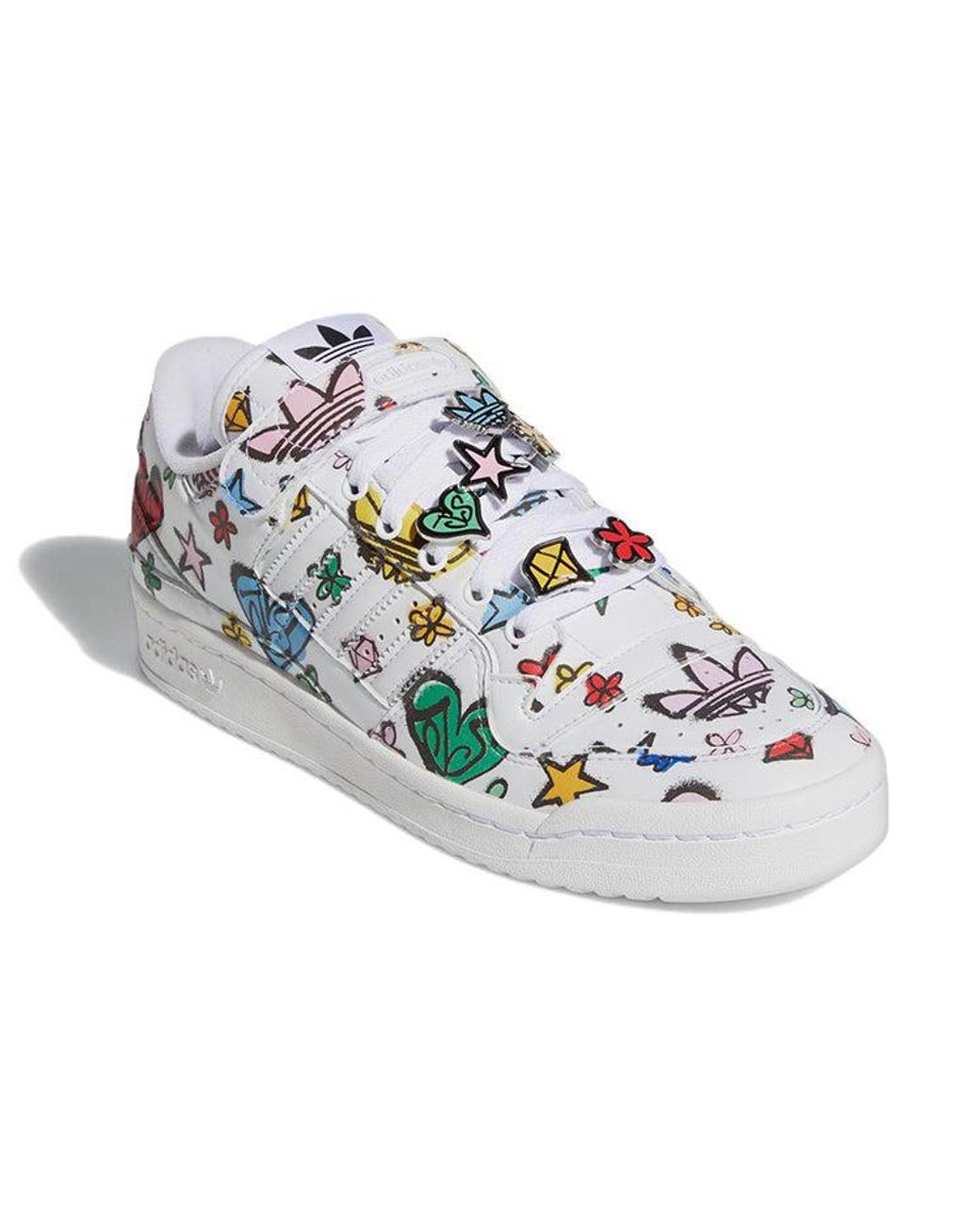 adidas Jeremy Scott X Forum 84 Low 'monogram' in Blue for Men | Lyst