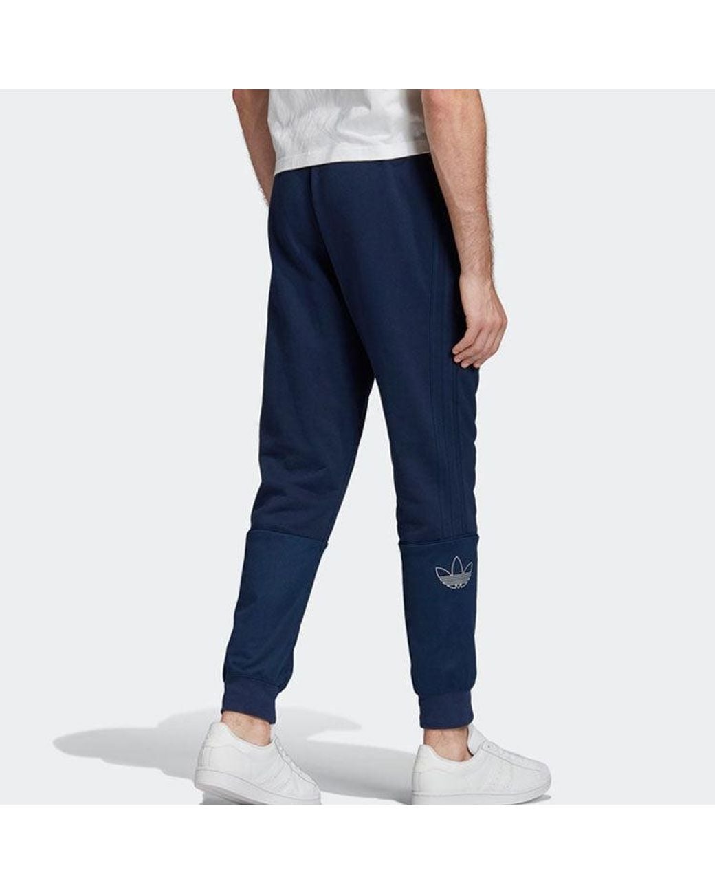 adidas Originals Outline Sp Fts Logo in Blue for Men | Lyst UK