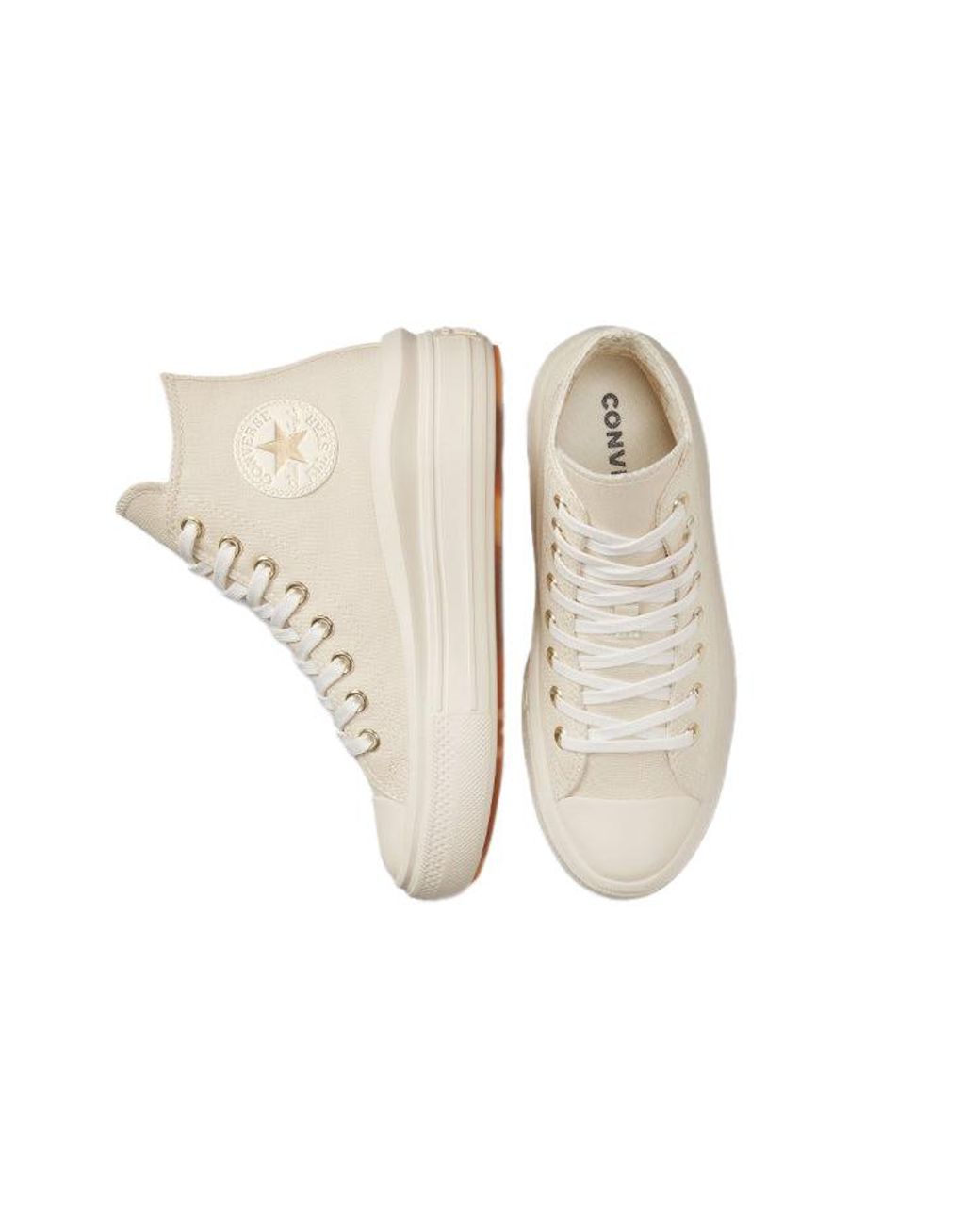 Converse (Wmns) Chuck Taylor All Star Move Platform High 'Golden ...