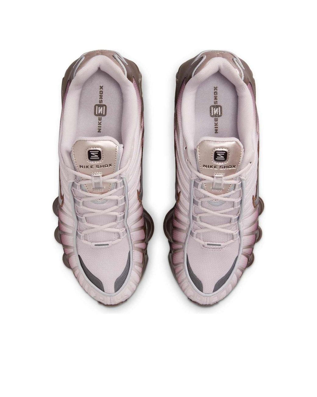 Nike Shox Tl Shoes in Brown | Lyst