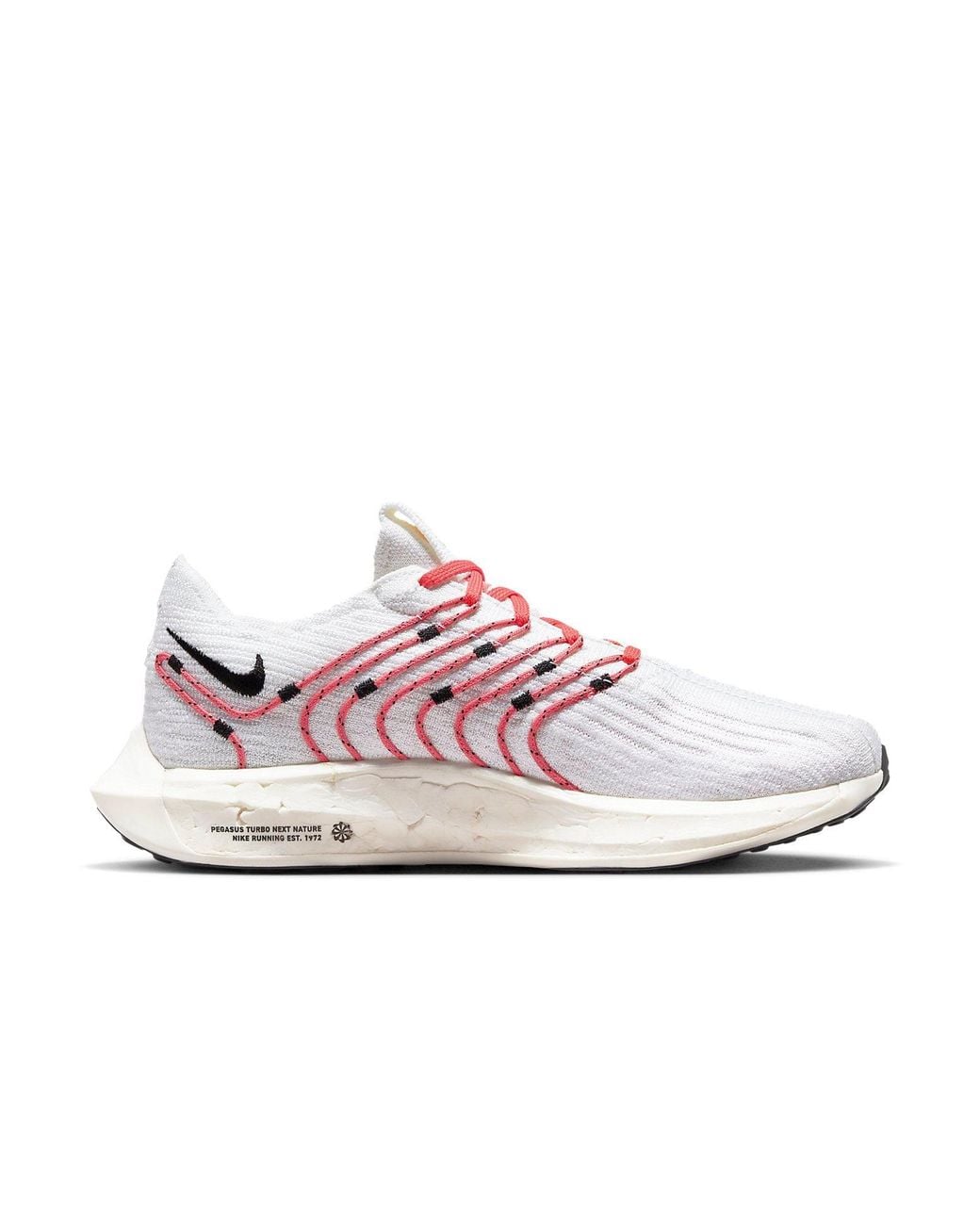 Nike Pegasus Turbo Next Nature Running Shoe in Pink | Lyst