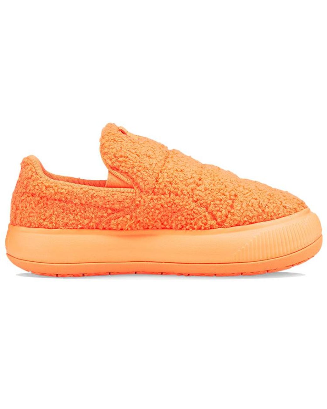 PUMA (Wmns) Suede Mayu Slip-On 'Teddy in Orange | Lyst